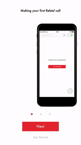 How do I call with Rebtel?
